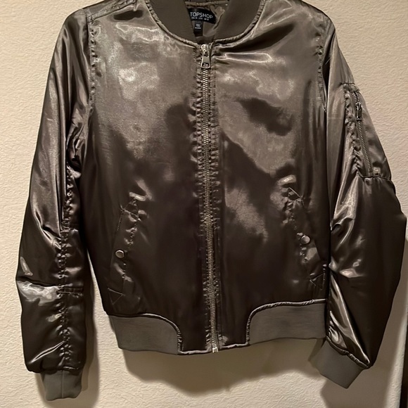 Topshop | Jackets & Coats | Topshop Bomber Jacket | Poshmark